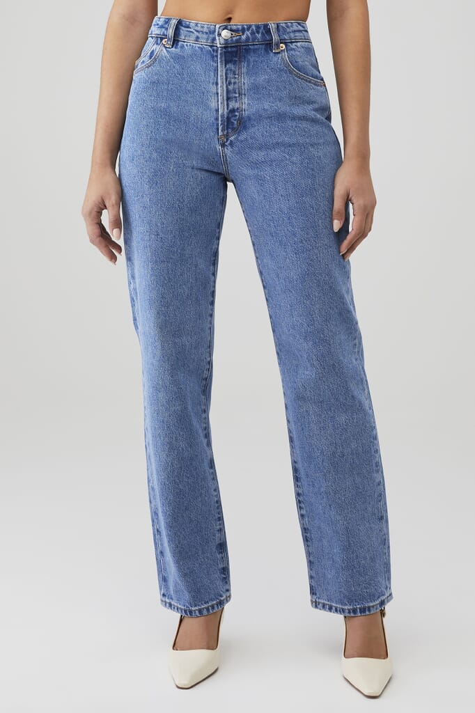 Rolla's | 90s Relaxed River Blue in Mid Vintage Blue| FashionPass
