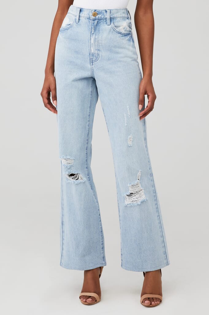 Show Me Your Mumu | 90s Straight Jean in Powder Blue| FashionPass