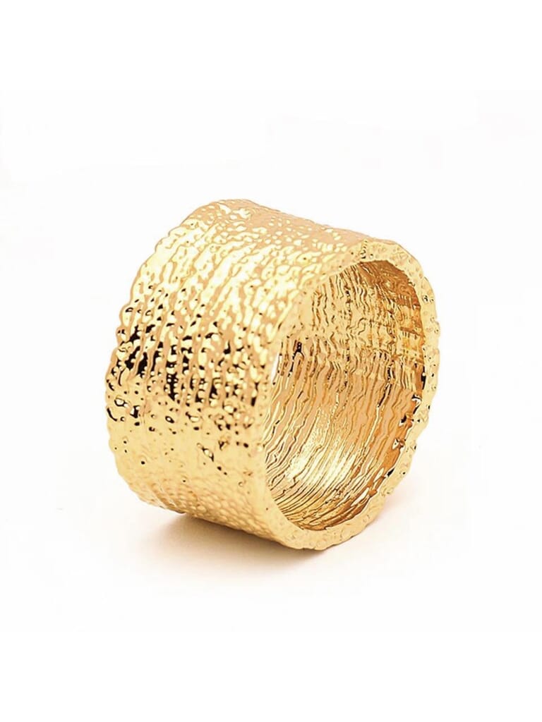 SAHIRA JEWELRY | April Band Ring in Gold| FashionPass
