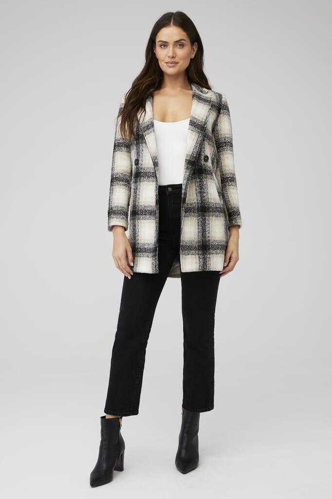LBLC THE LABEL | Becca Jacket in Plaid| FashionPass
