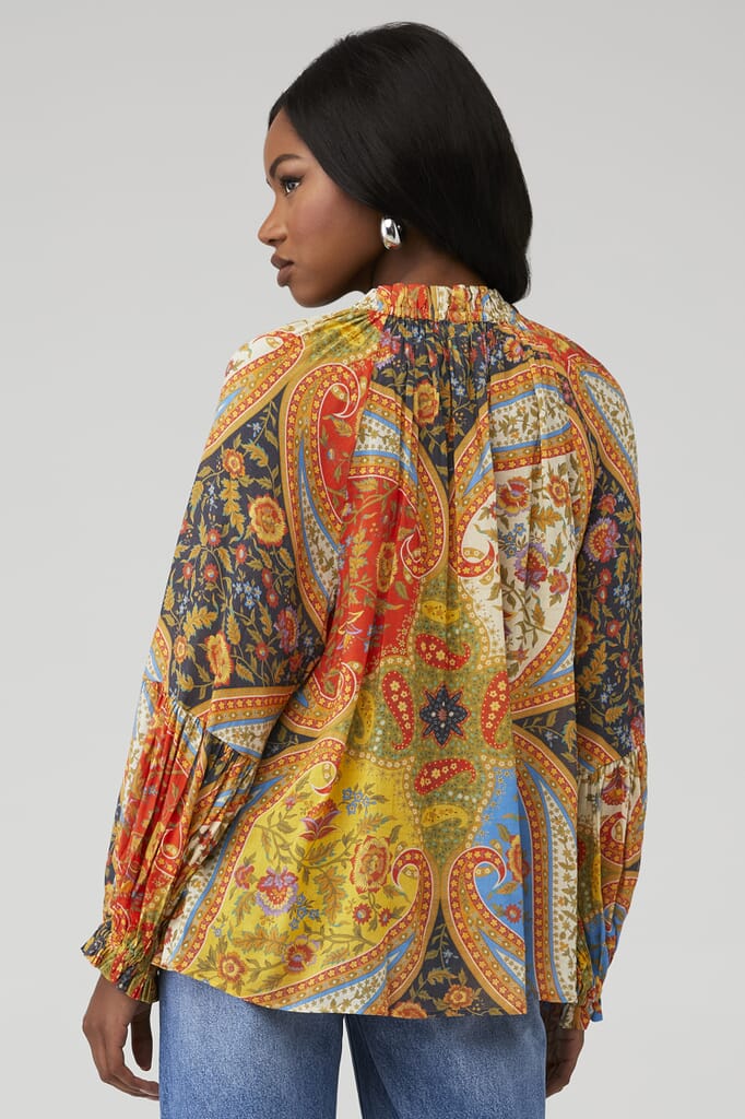 Spell | Belladonna Blouse in Kaleidoscope| FashionPass