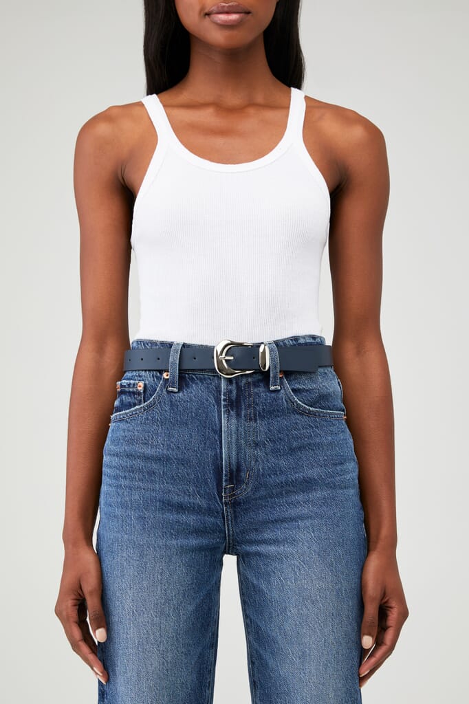 8 Other Reasons | Everyday Belt in Navy| FashionPass