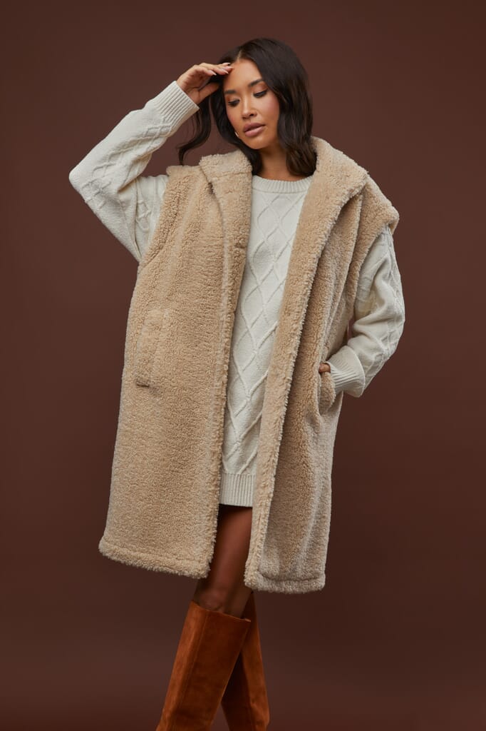 Steve Madden | Benit Vest in Natural| FashionPass