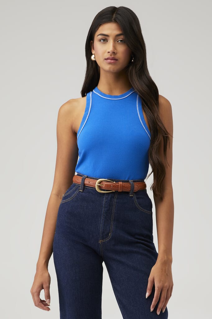 PISTOLA | Blake Tank in Ultramarine| FashionPass