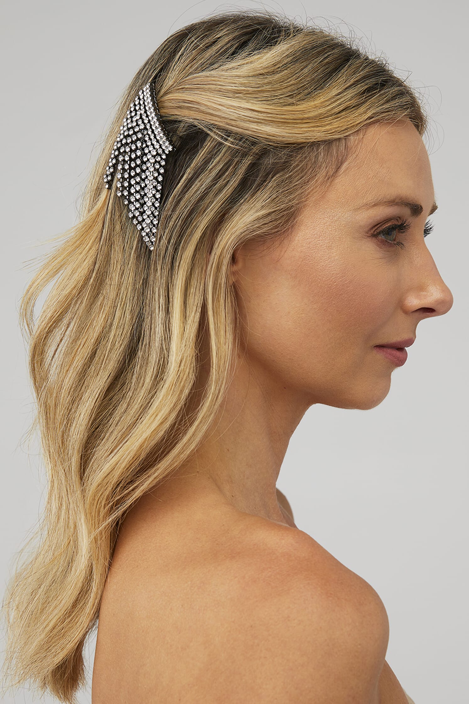 Elizabeth Cole | Bowers in Crystal| FashionPass