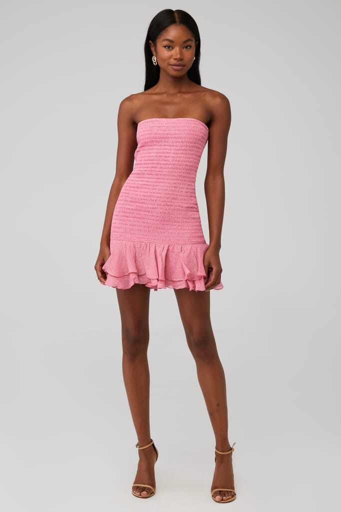 Bardot | Caitlyn Mini Dress in Retro| FashionPass Bardot | Caitlyn Mini Dress in Retro| FashionPass