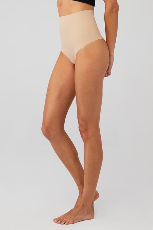 Commando | Classic Control Thong in Beige| FashionPass