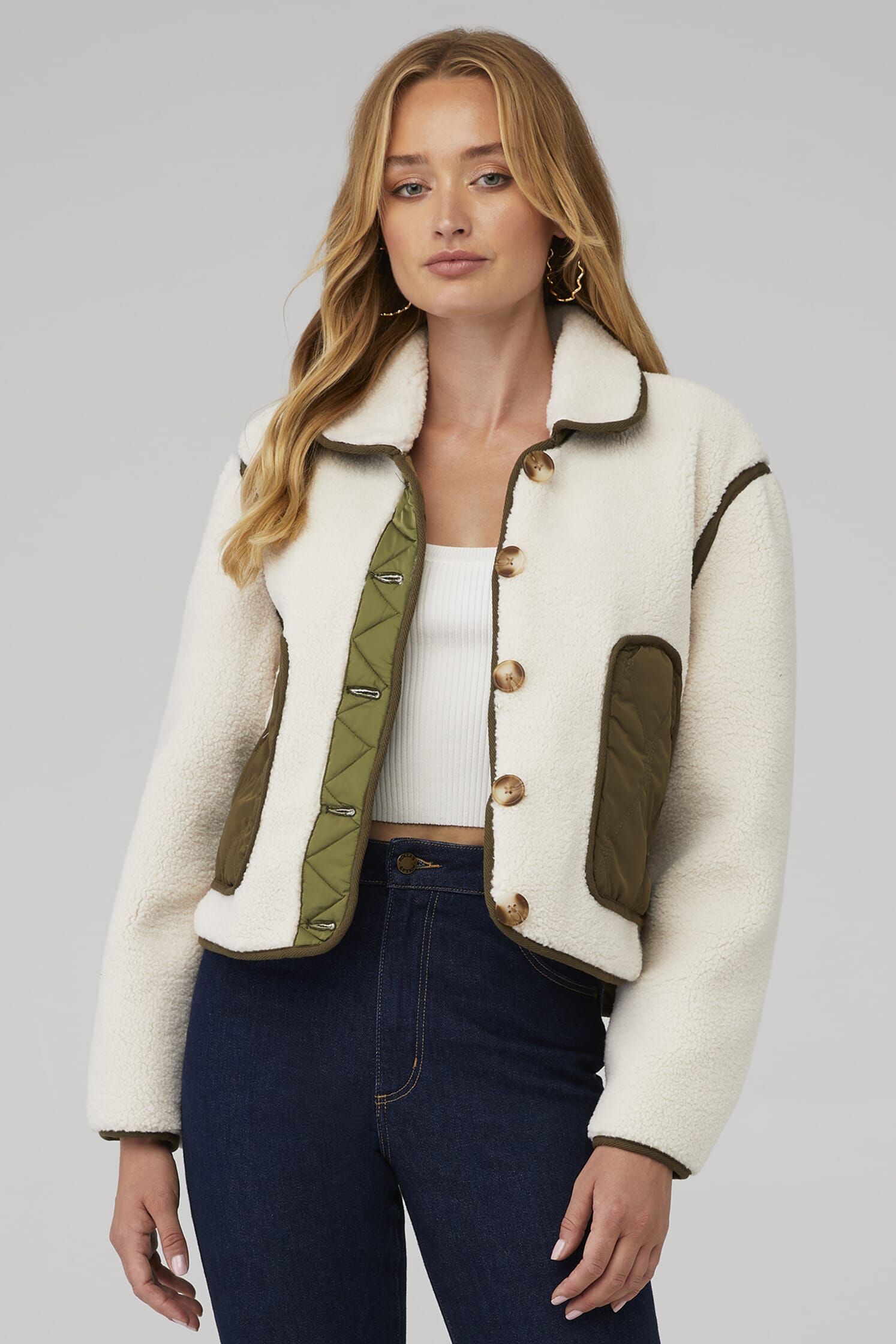 Blank NYC | Cloud Forest Jacket in Cloud Forest| FashionPass