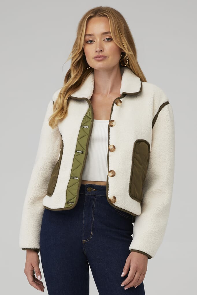 Blank NYC | Cloud Forest Jacket in Cloud Forest| FashionPass