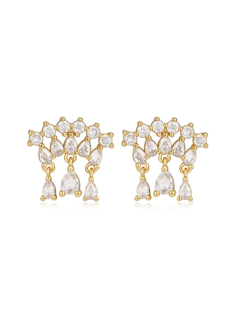 Luv Aj | Colette Shaker Studs in Gold| FashionPass