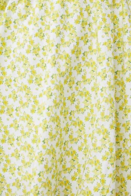 For Love & Lemons | Cynthia Mini Dress in Yellow| FashionPass