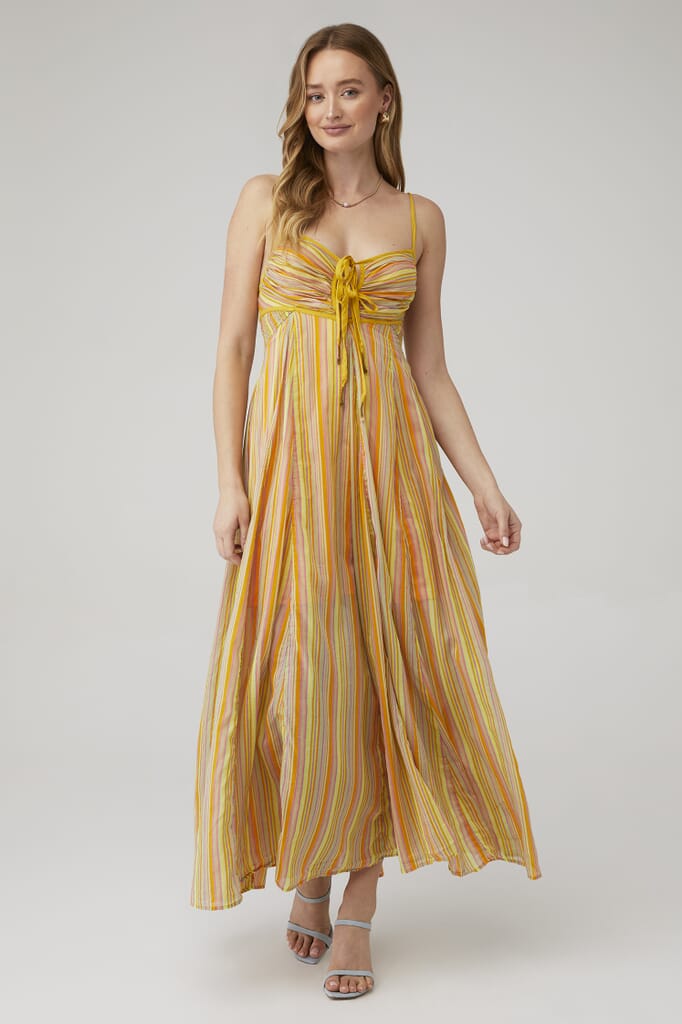 Free People | Dream Weaver Maxi in Citrus Combo| FashionPass