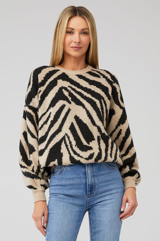Show Me Your Mumu | Duke Sweater in Tiger Knit| FashionPass