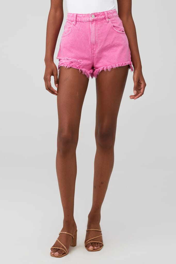 ROLLAS DUSTERS SHORT in pink