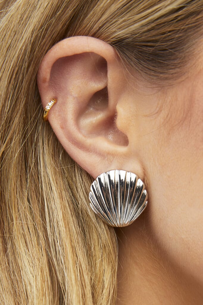 8 Other Reasons | Shell Earring in Silver| FashionPass