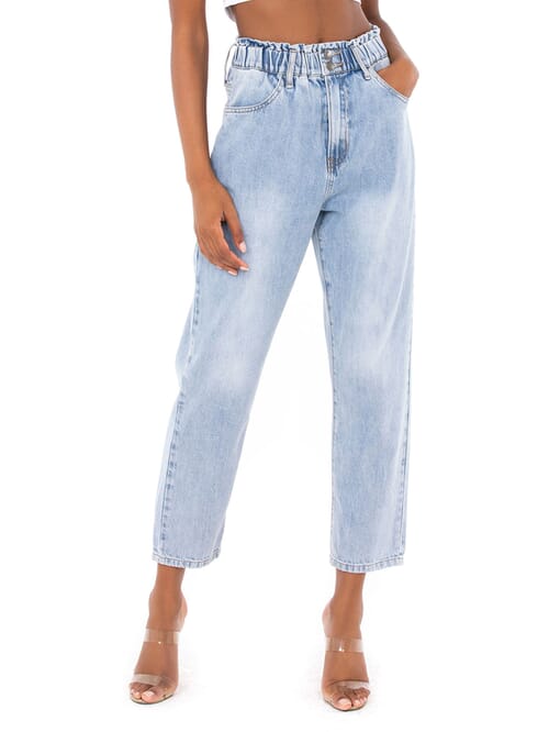 Show Me Your Mumu | Emilia Mom Jeans in Blue Falls| FashionPass Show Me Your Mumu | Emilia Mom Jeans in Blue Falls| FashionPass