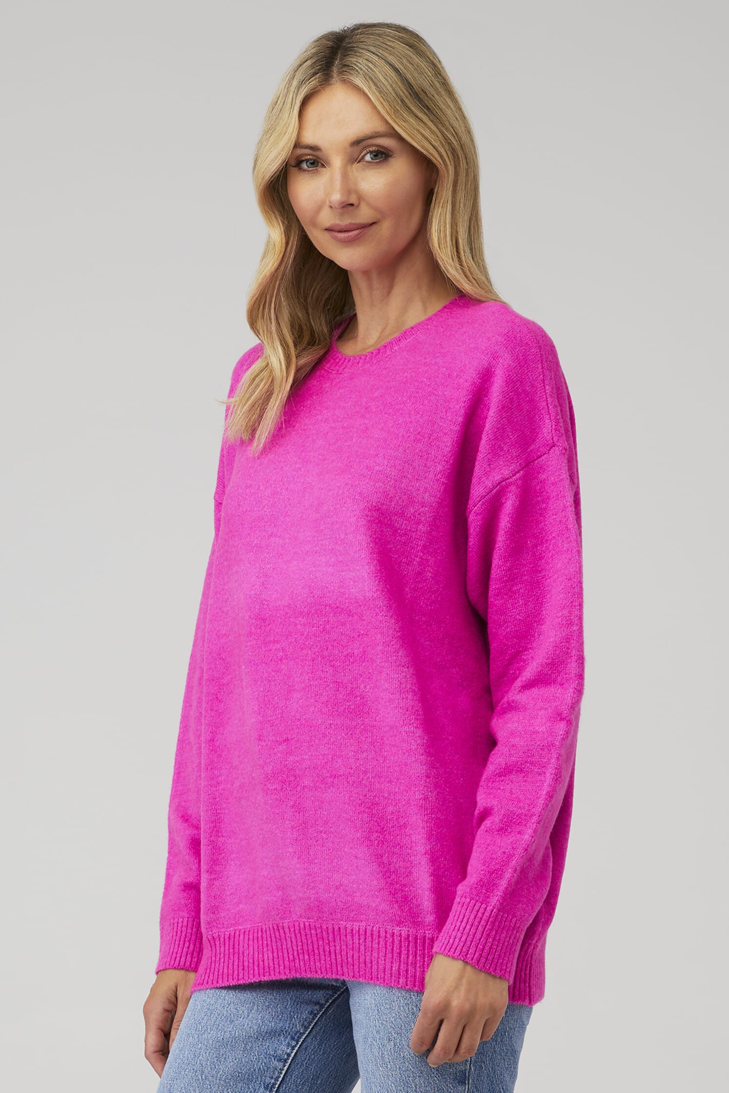 Show Me Your Mumu | Feel Good Sweater in Fuschia Knit| FashionPass