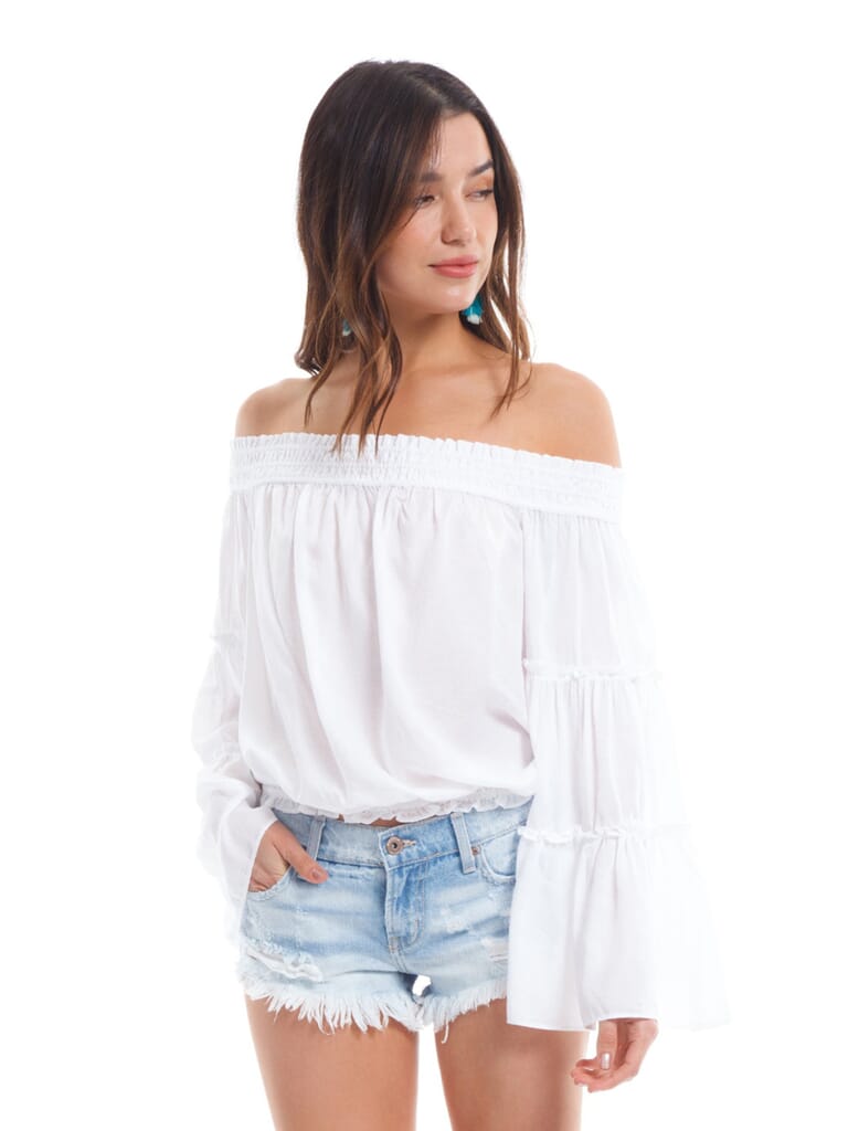 Free People | Free Spirit Top in White| FashionPass