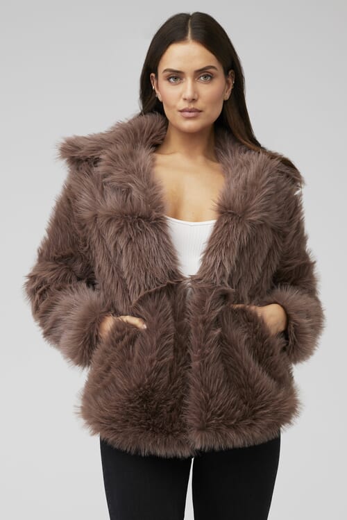 ASTR | Hadley Coat in Mocha Mauve | FashionPass