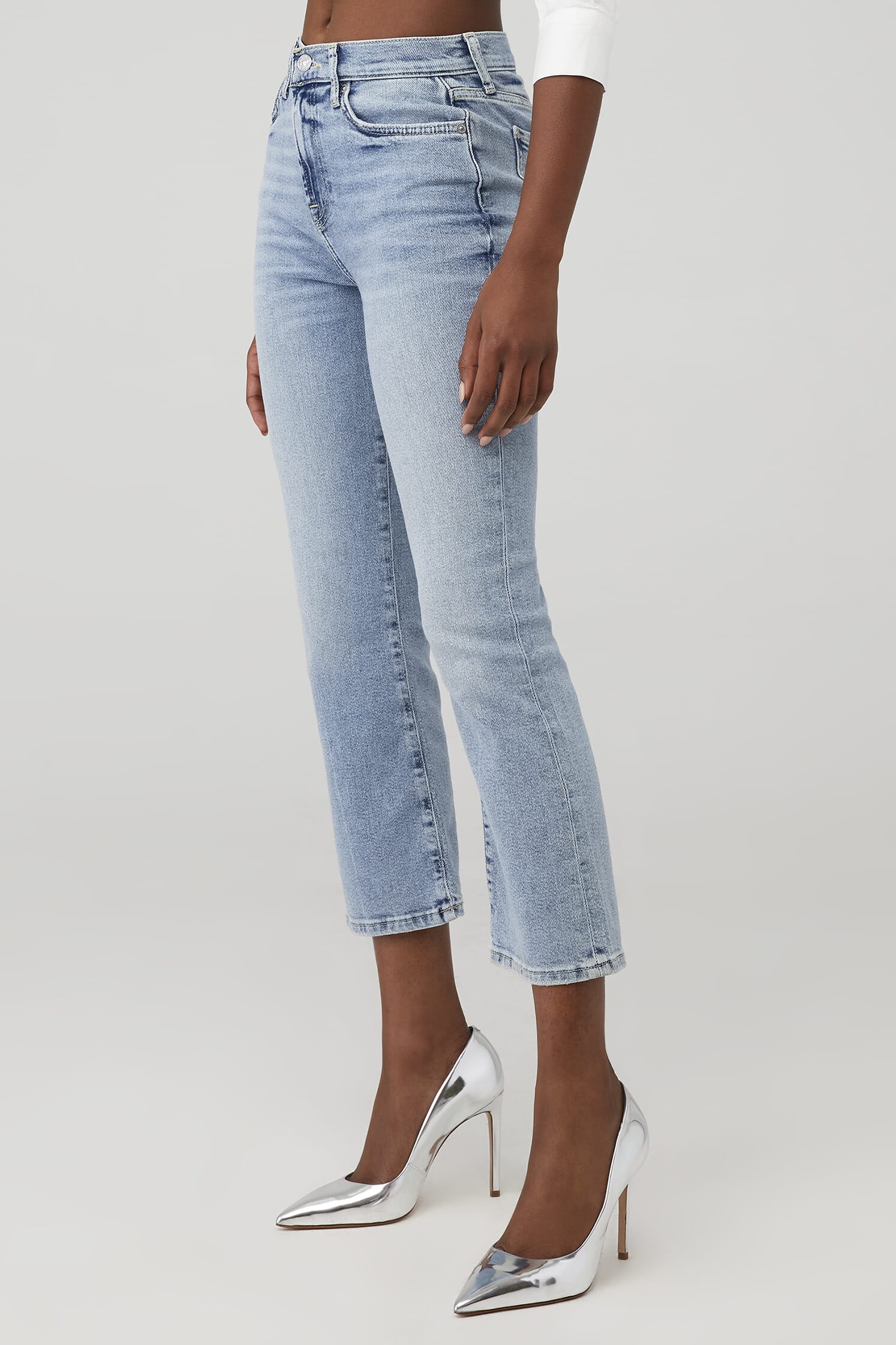 7 For All Mankind | High Waist Slim Kick in Must| FashionPass