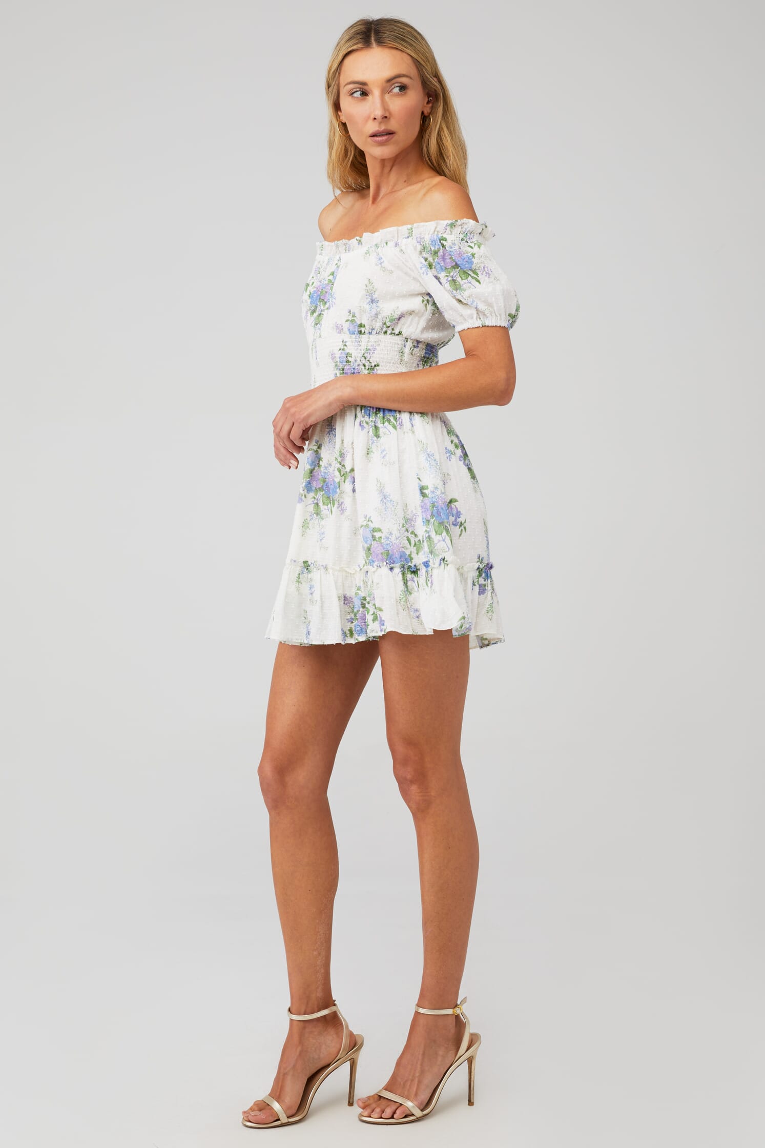 LoveShackFancy | Lai Dress in Periwinkle Aqua| FashionPass