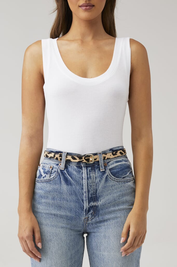 Cleobella | Leopard Belt in Leopard| FashionPass