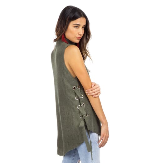 Lively Sweater in Olive| FashionPass