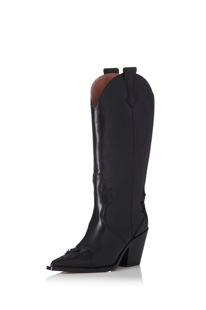 Alias Mae | Margot Boot in Black & Black Leather| FashionPass Alias Mae | Margot Boot in Black & Black Leather| FashionPass