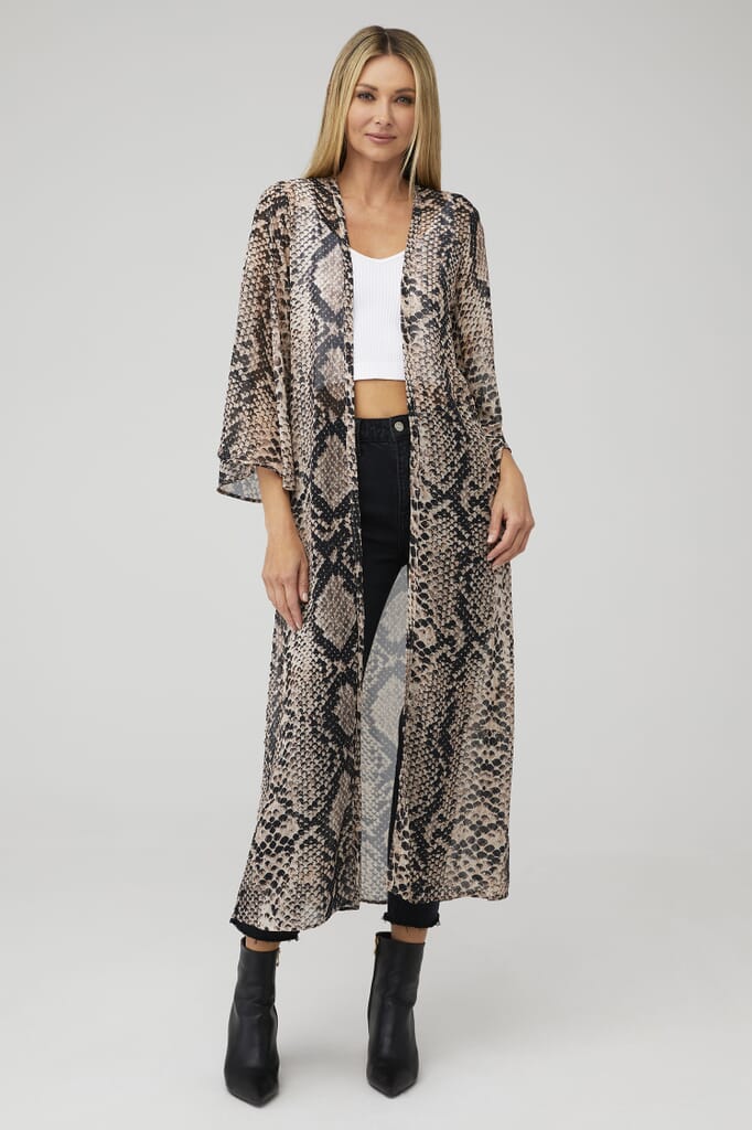 Show Me Your Mumu | Marissa Cape in Snake N Shake | FashionPass