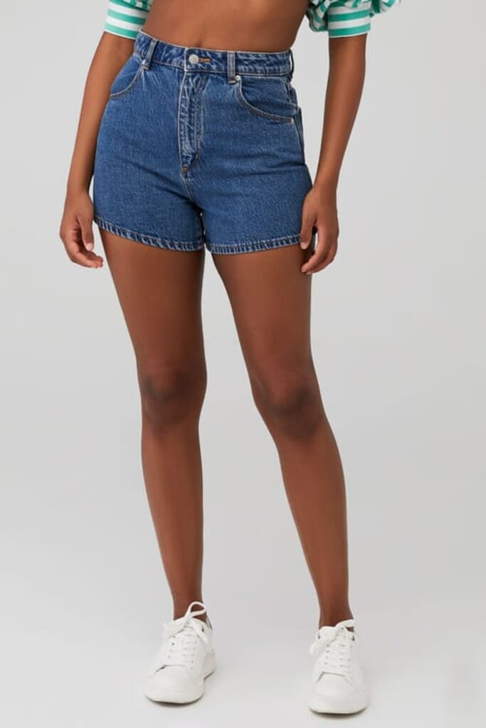 ROLLAS | Mirage Short Lyo in Organic Mid Blue| FashionPass