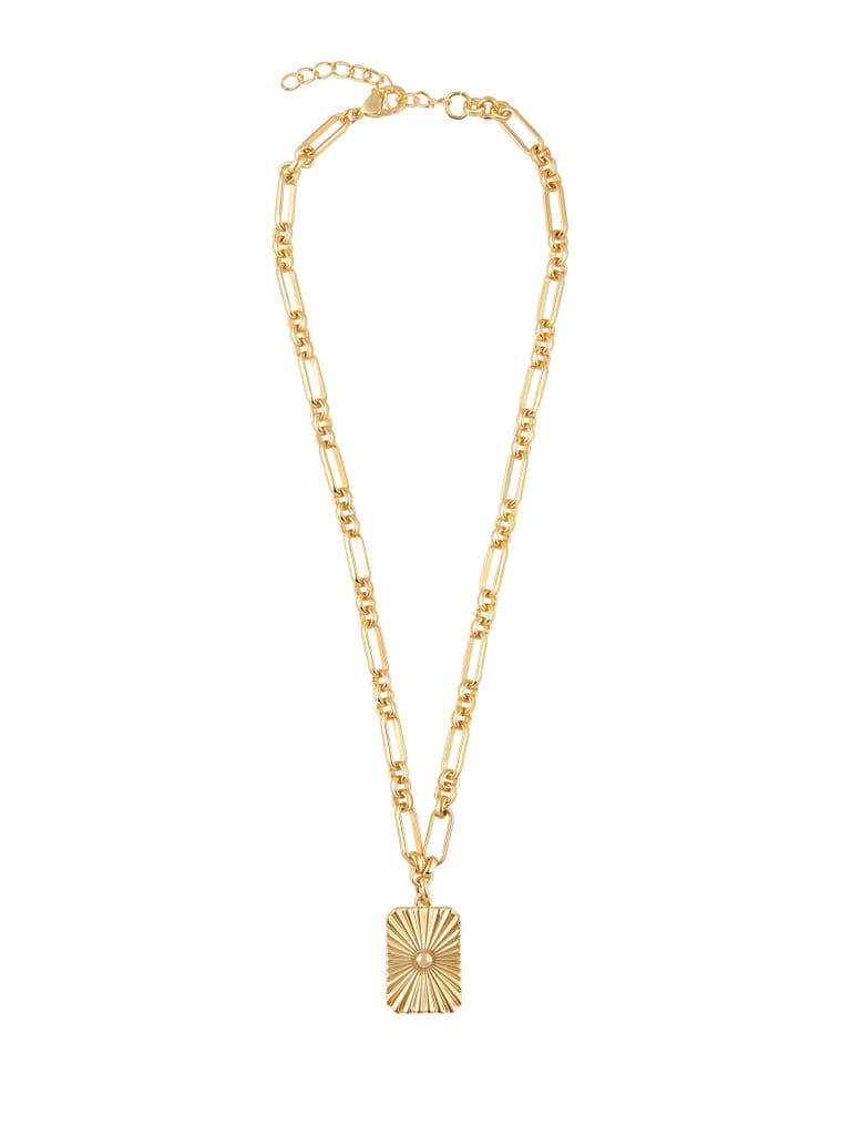 SAHIRA JEWELRY | Mirna Necklace in Gold| FashionPass