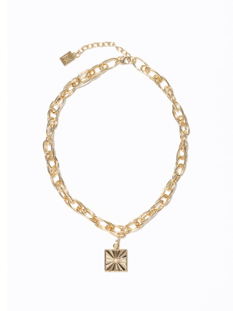 MIRANDA FRYE | Naomi Necklace in Gold| FashionPass