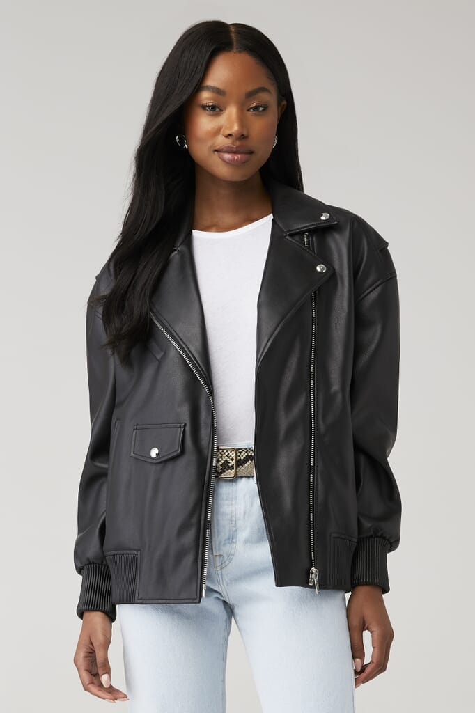 Blank NYC | Night Moves Jacket in Black| FashionPass