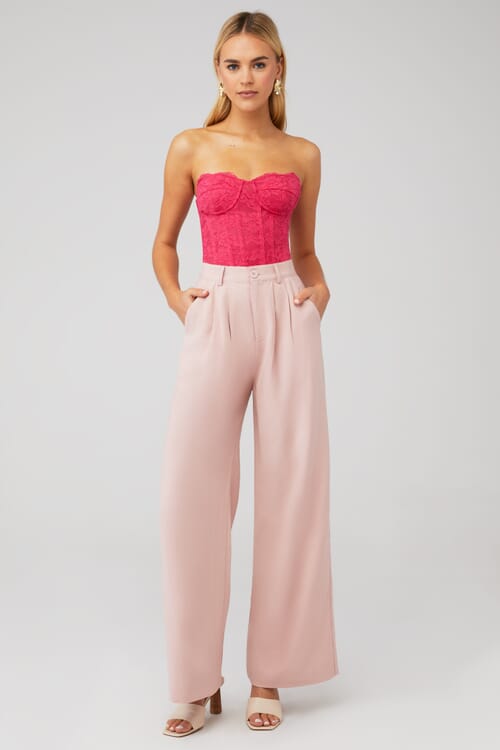 Bardot | Oskar Bodysuit in Hot Pink| FashionPass