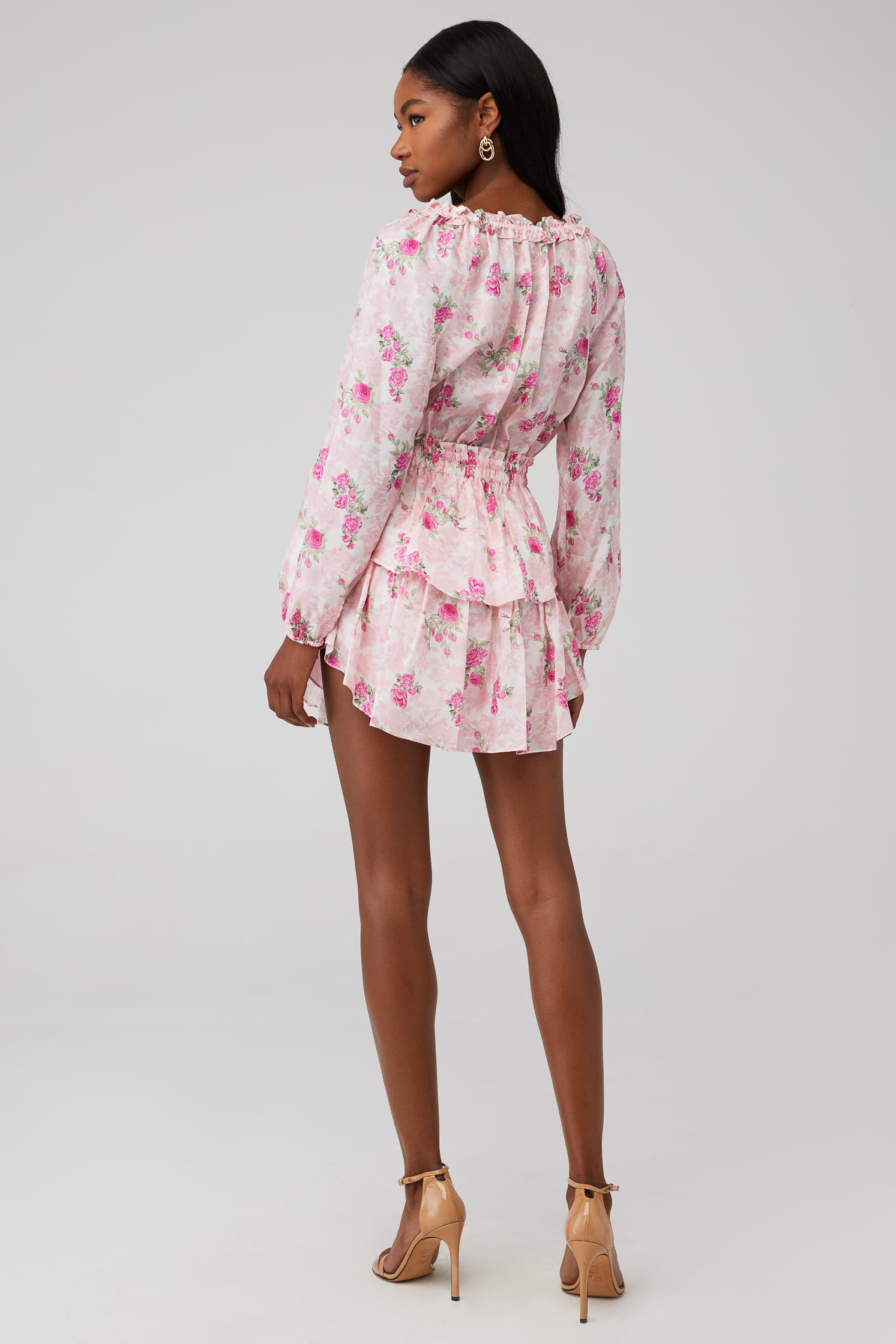 LoveShackFancy | Popover Dress in Pink Ivy | FashionPass LoveShackFancy | Popover Dress in Pink Ivy | FashionPass