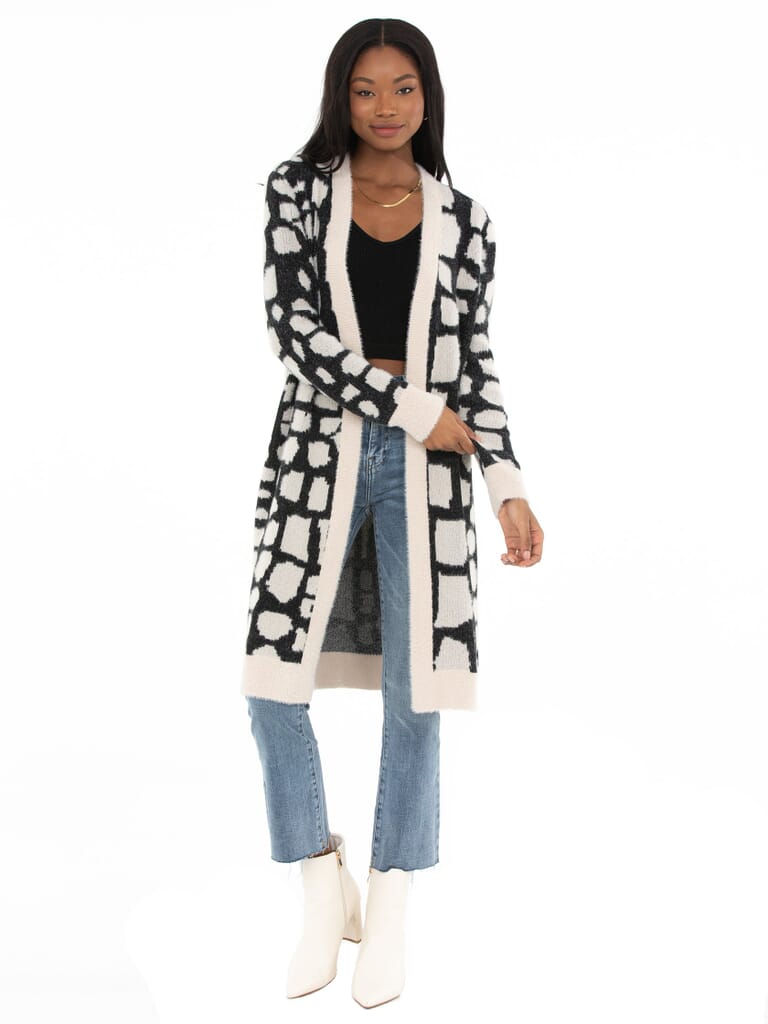 Blank NYC | Pressed Alligator Cardigan in My Everything| FashionPass