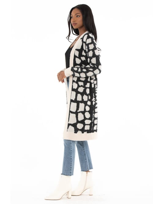 Blank NYC | Pressed Alligator Cardigan in My Everything| FashionPass