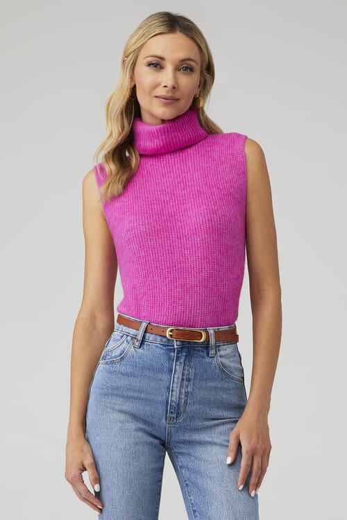 John + Jenn By Line | Priscilla Top in Pink Topaz| FashionPass