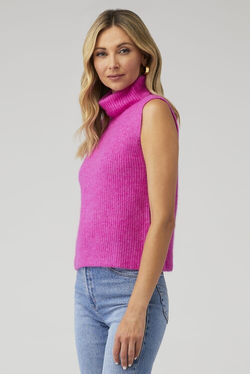 John + Jenn By Line | Priscilla Top in Pink Topaz| FashionPass