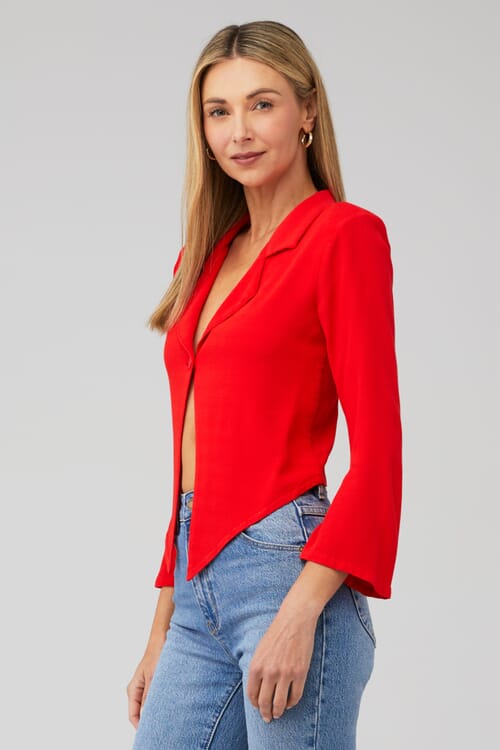 Flynn Skye | Ray Jacket in Red Pepper| FashionPass