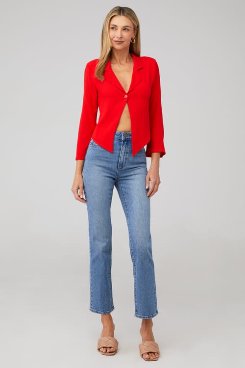 Flynn Skye | Ray Jacket in Red Pepper| FashionPass