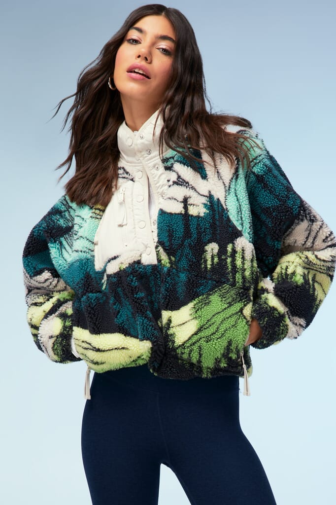 Free People | Rocky Ridge Jacket in Cypress Combo| FashionPass