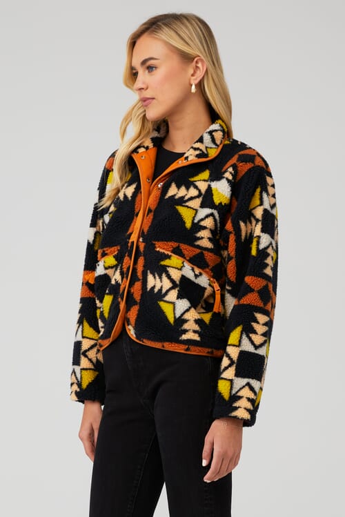 Free People | Rocky Ridge Jacket in Night Sky Combo| FashionPass