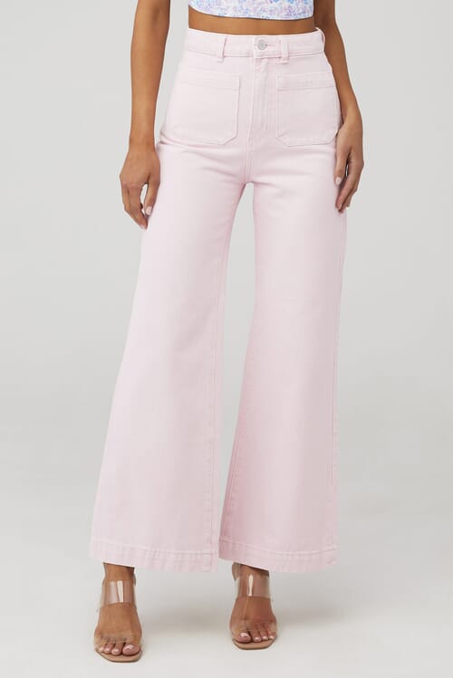 ROLLAS | Sailor Jean in 90s Pink| FashionPass