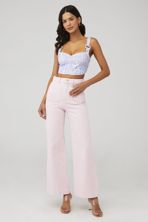 ROLLAS | Sailor Jean in 90s Pink| FashionPass