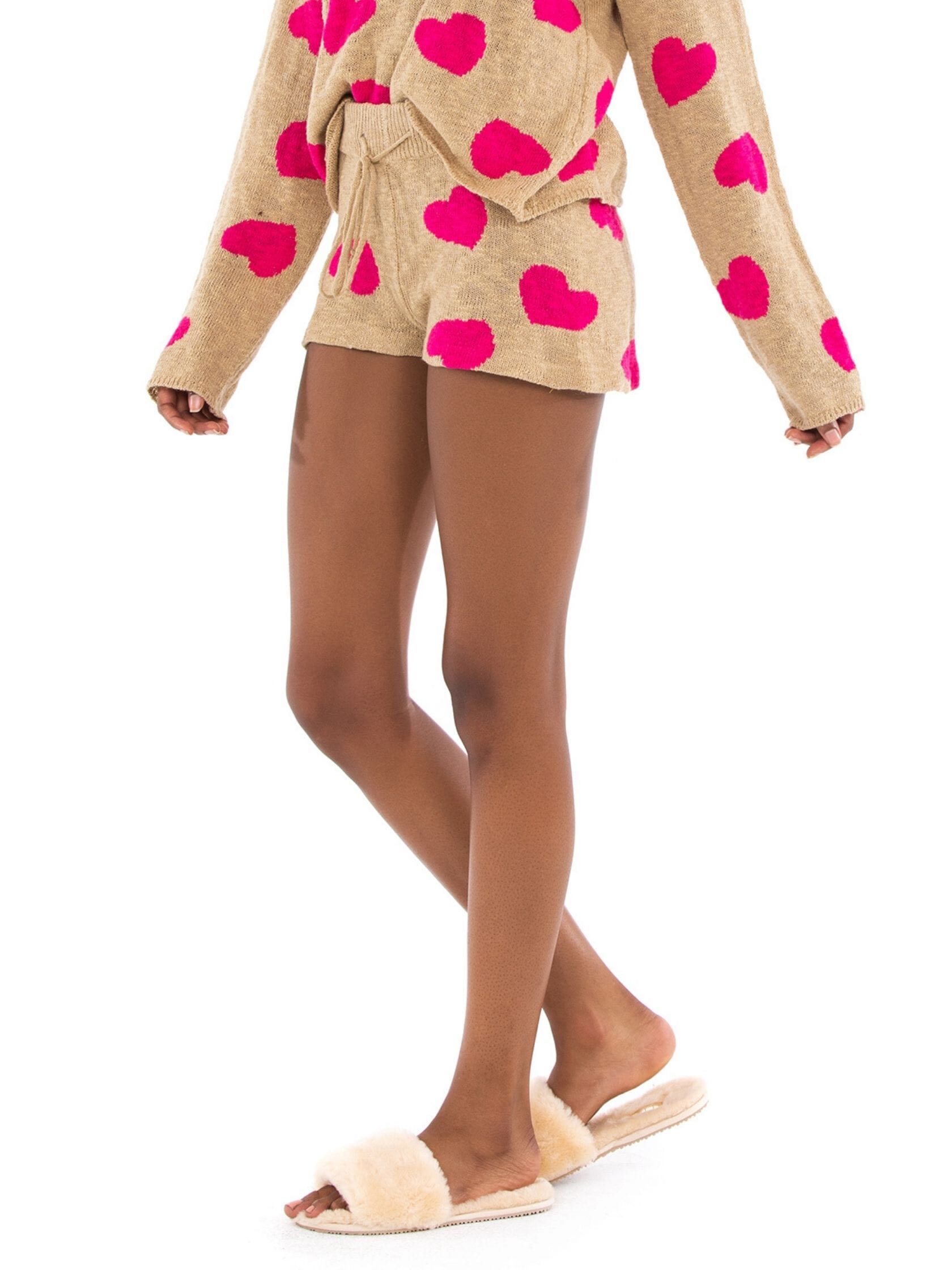 BEACH RIOT | Sandy Short in Taupe Heart | FashionPass