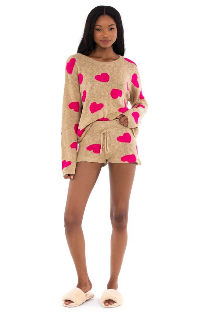 BEACH RIOT | Sandy Short in Taupe Heart | FashionPass