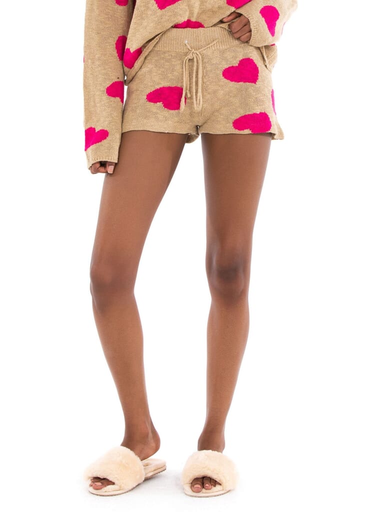 BEACH RIOT | Sandy Short in Taupe Heart| FashionPass