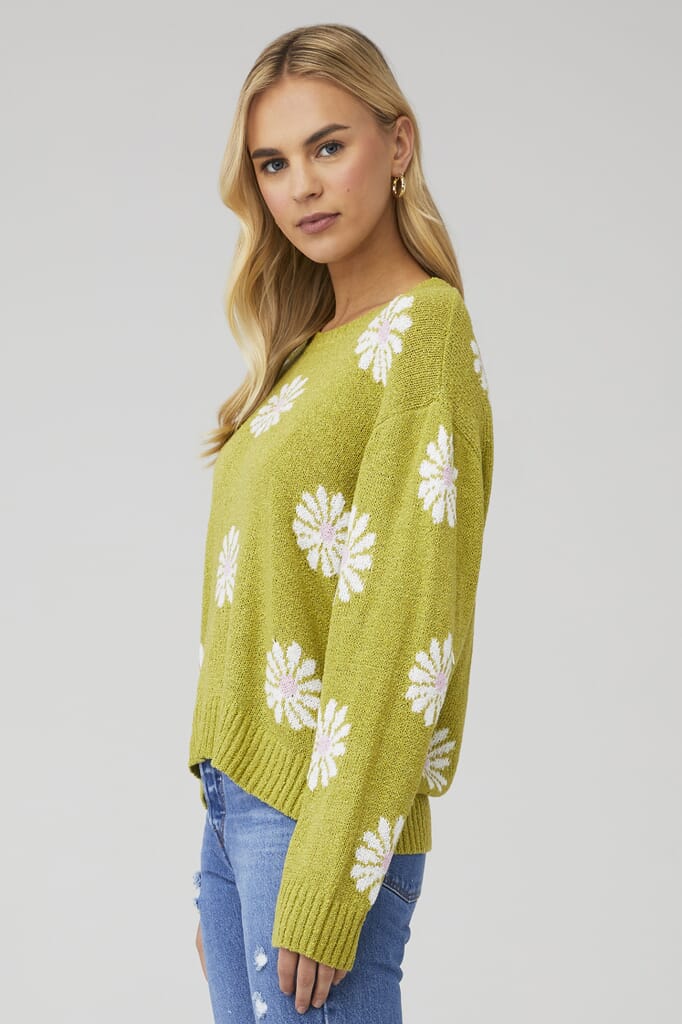 Show Me Your Mumu | Seasons Change Sweater in Flower Power Knit ...
