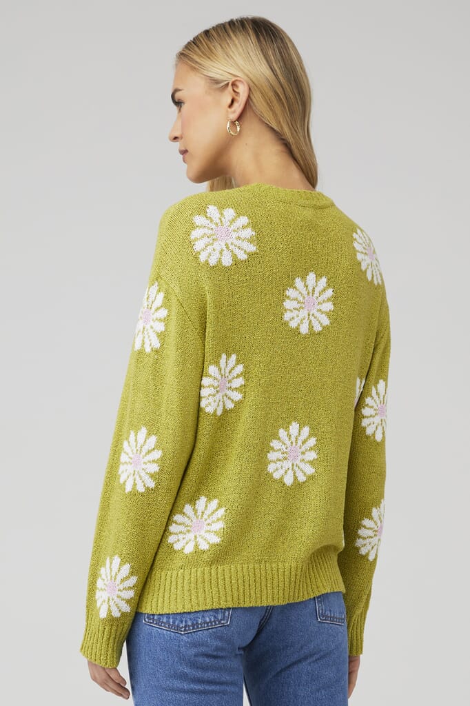 Show Me Your Mumu | Seasons Change Sweater in Flower Power Knit ...